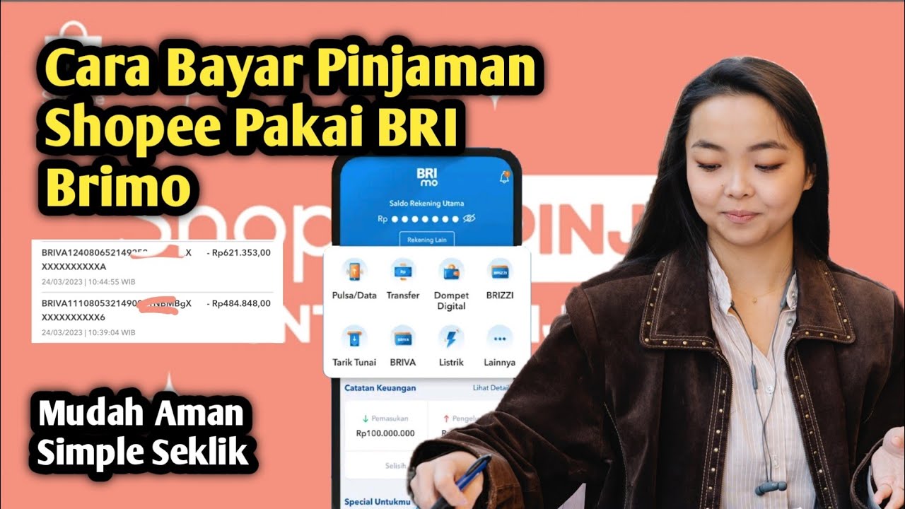 Cara Bayar Shopee Pinjam Lewat Brimo | Bayar Pinjaman Spinjam Pakai ...