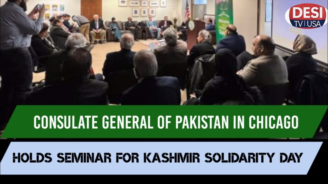 Consulate General of Pakistan in Chicago Hosts Seminar for Kashmir ...