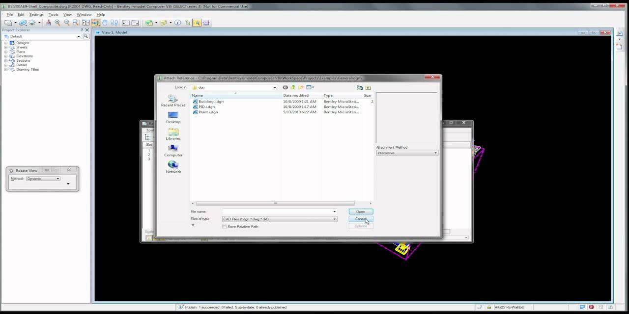 Bentley Navigator V8i Basics Pt 1 Introduction and Interface - YouTube