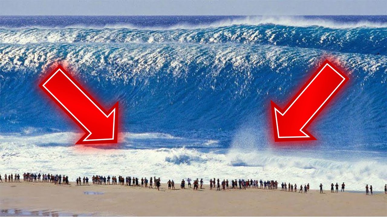 ¡LAS OLAS MÁS GRANDES DEL MUNDO CAPTADAS EN CÁMARA! - YouTube