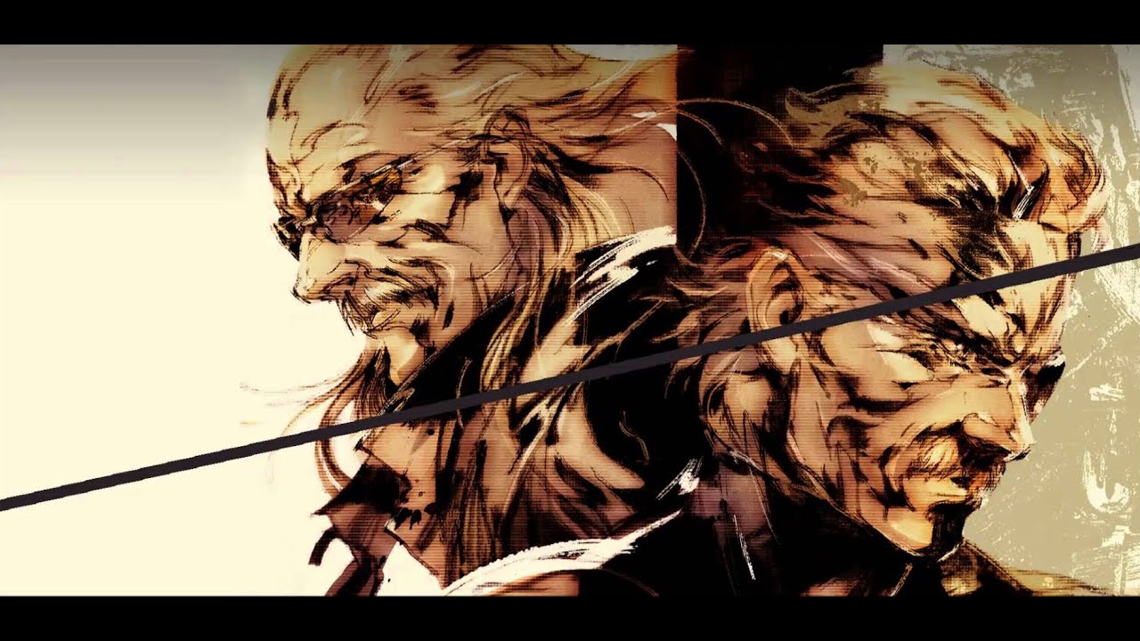 Liquid Ocelot VS Old Snake - YouTube