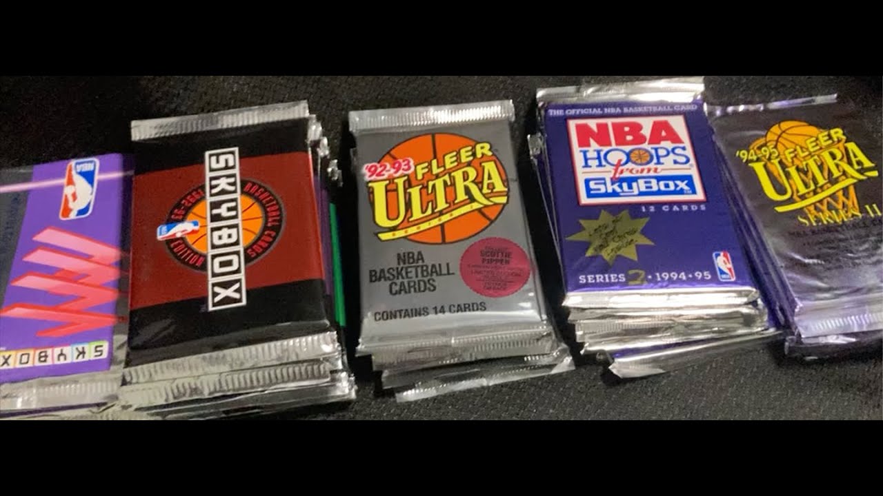 EPIC JORDAN + HOF's HUNT IN (30) ASSORTED 1990'S NBA PACKS!!! - YouTube