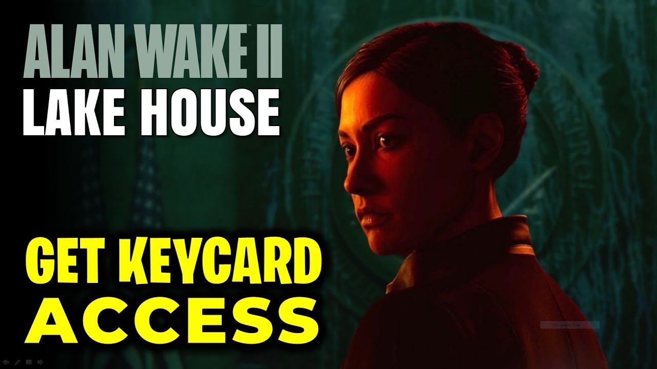 Get Keycard Access to the Elevator | Alan Wake 2 DLC (The Lake House ...