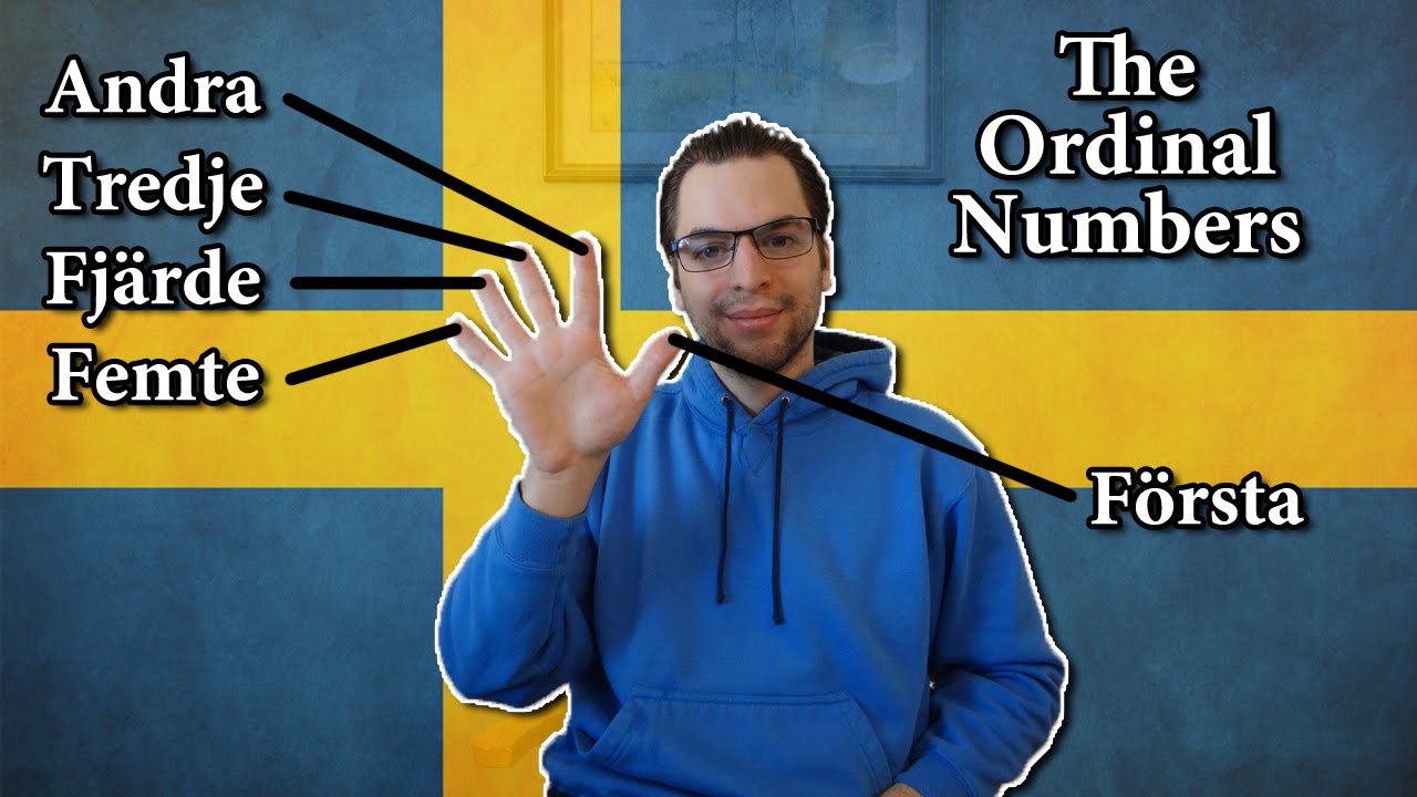 Learn Swedish | Ordinal numbers | Lesson 9 - YouTube