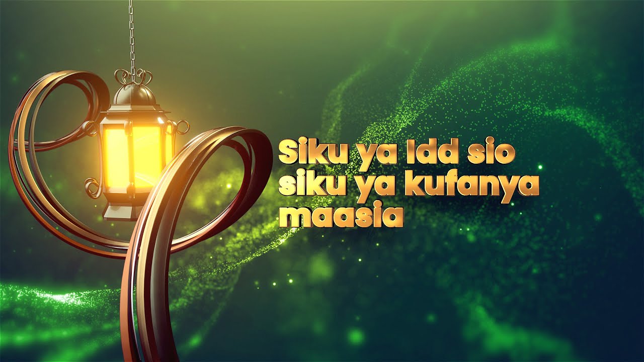 Siku ya Idd sio siku ya kufanya maasia | Sh Adam Jaden - YouTube