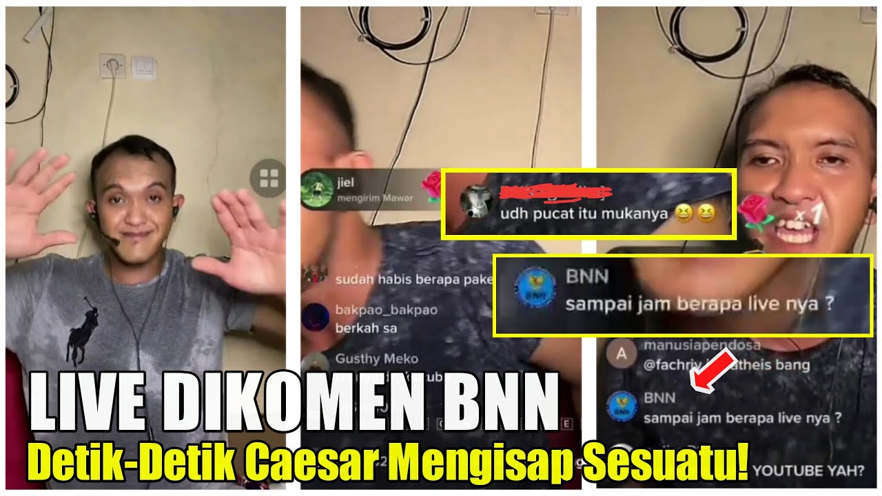 Diduga Nyabu! Caesar Joget Dan Live 24 Jam Nonstop Dan Terlihat ...