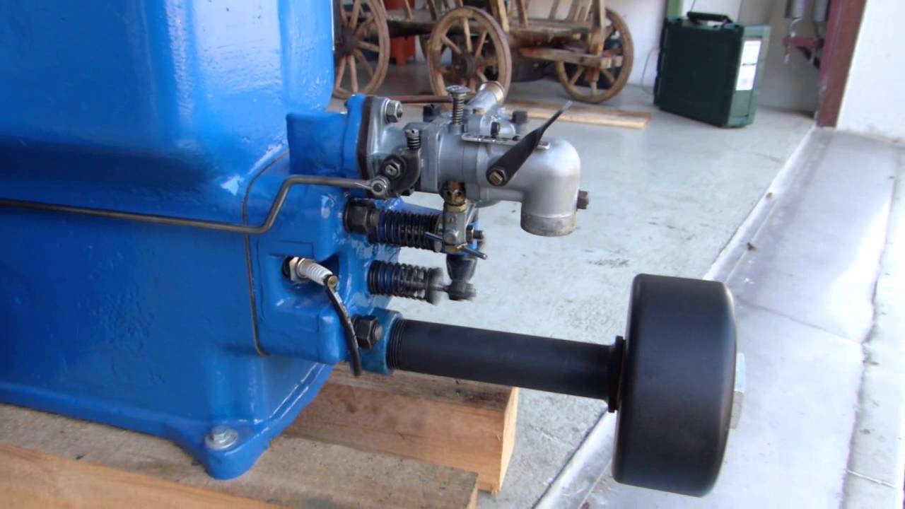 Sendling WS 308 Stationärmotor Verdampfer - YouTube