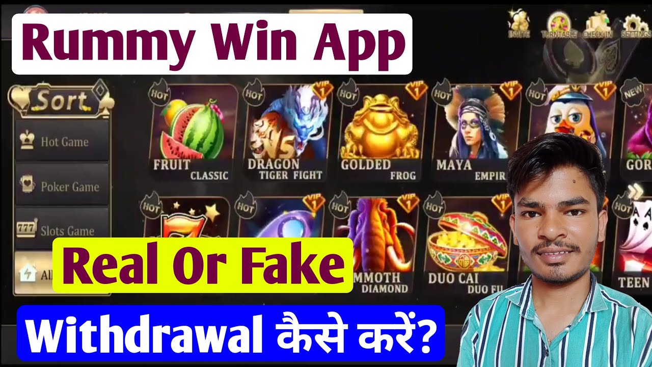 Rummy Win App Me Withdrawal | Rummy Win App Real Or Fake | Rummy Win ...