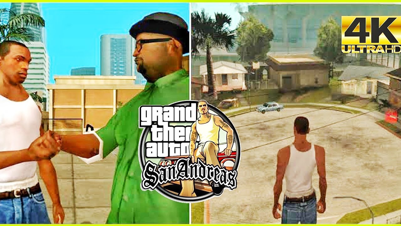 GTA San Andreas Missions - Full Game Walkthrough 4K ULTRA HD 60FPS ...