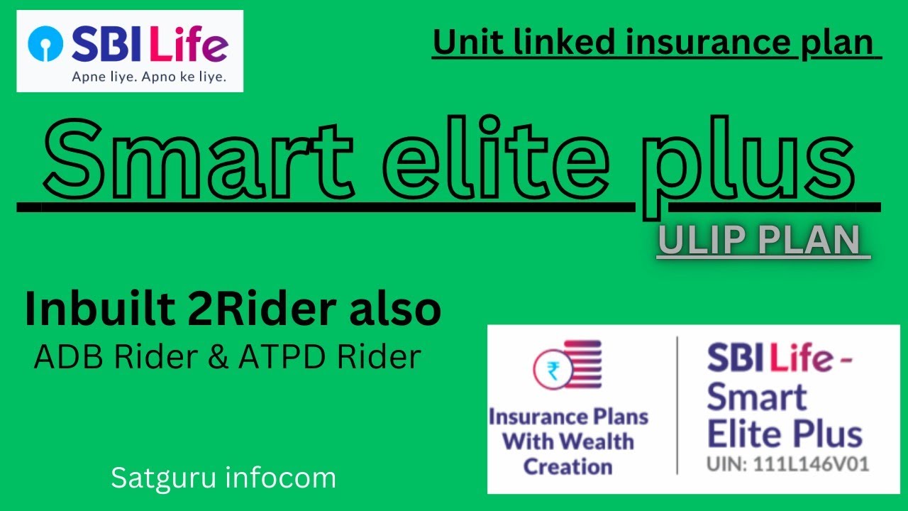 sbi life Smart Elite plus #Bestreturnsplan #ulip plan #sbilife #wealth ...