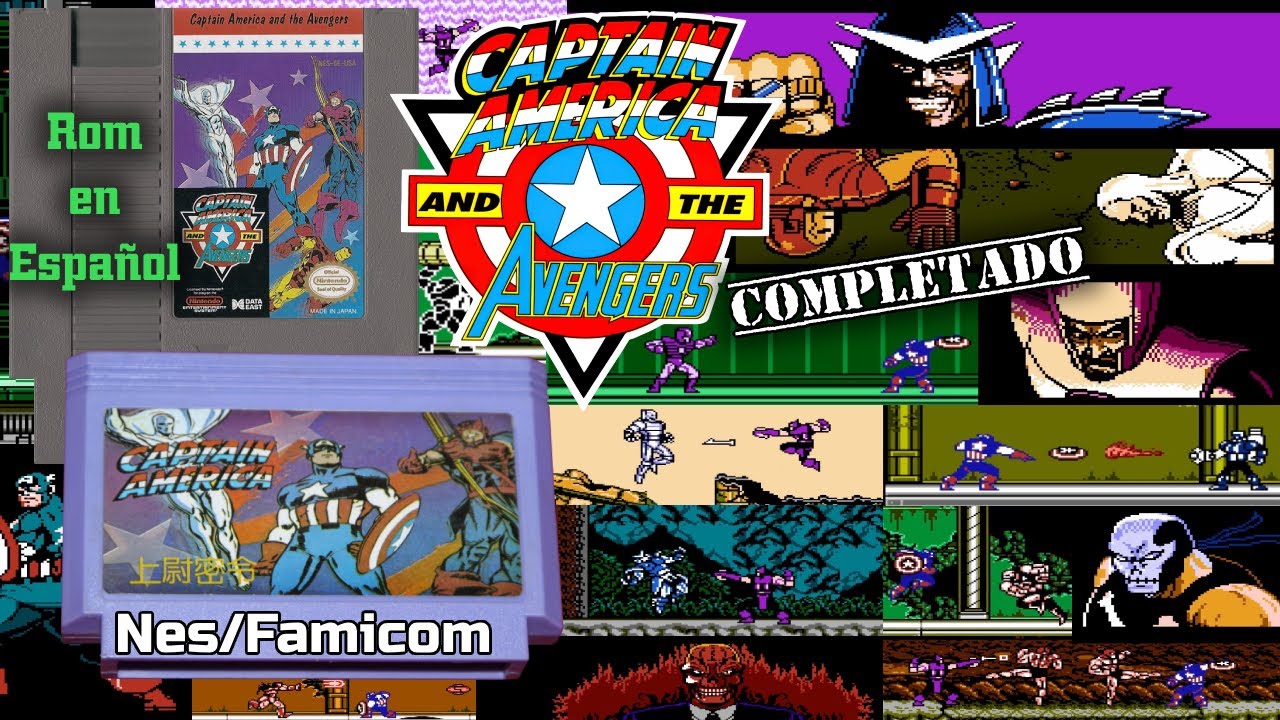 Captain America and The Avengers (Completado) (Traducido Español) Nes ...