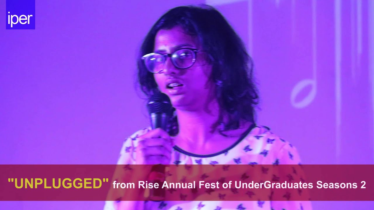 Unplugged - Singing Competition at IPERUG Rise Season 2 - YouTube