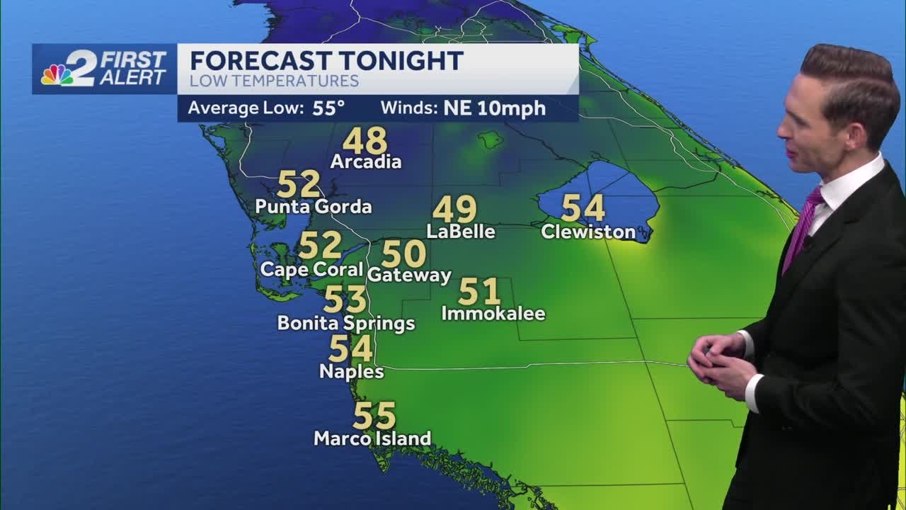 Cold front arrives to kick off 2025 - YouTube