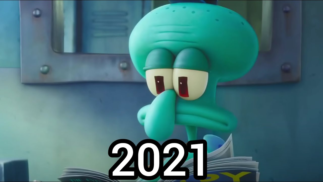 Evolution of Squidward Tentacles - YouTube