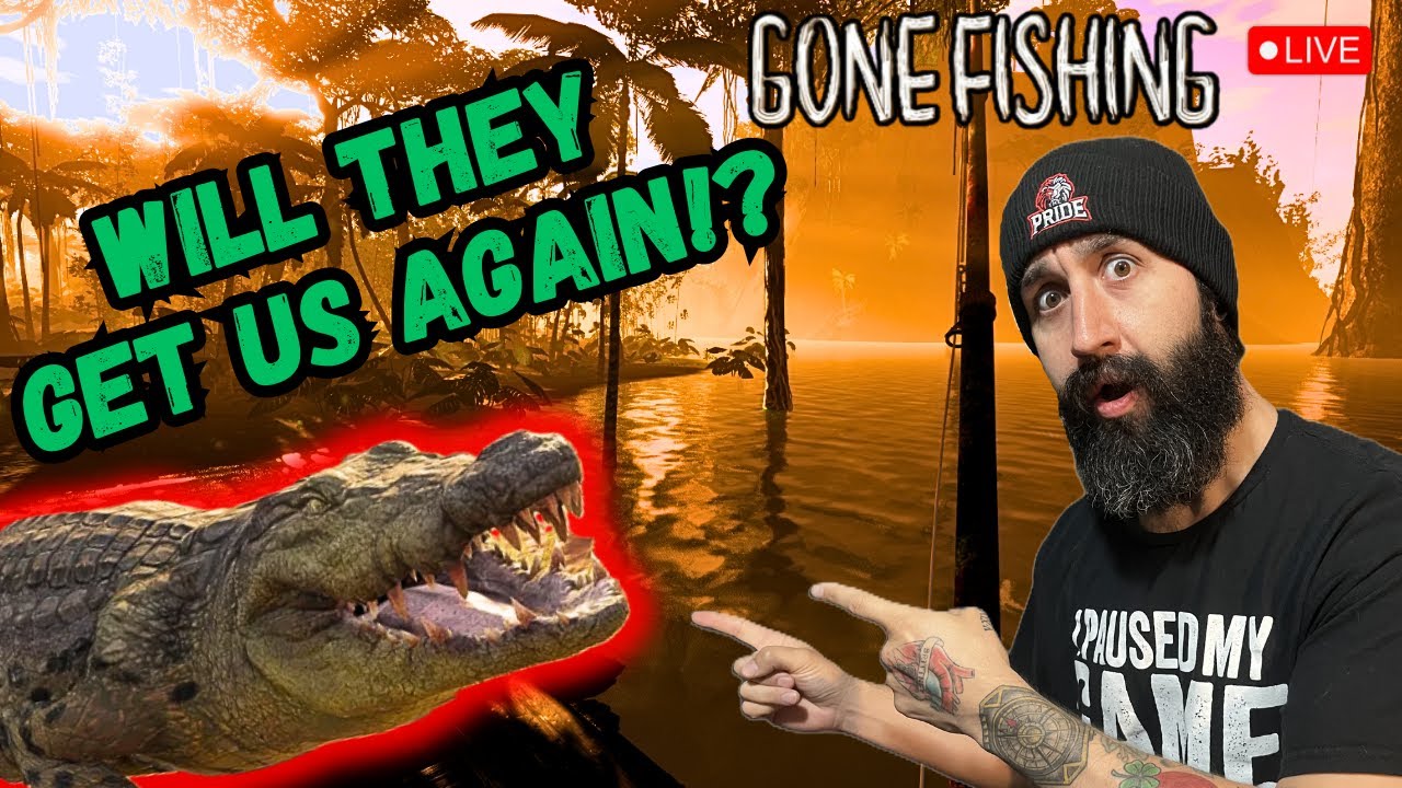 Will We Escape The Hunt!? | Will The Monsters Win!? | GONE Fishing CO ...