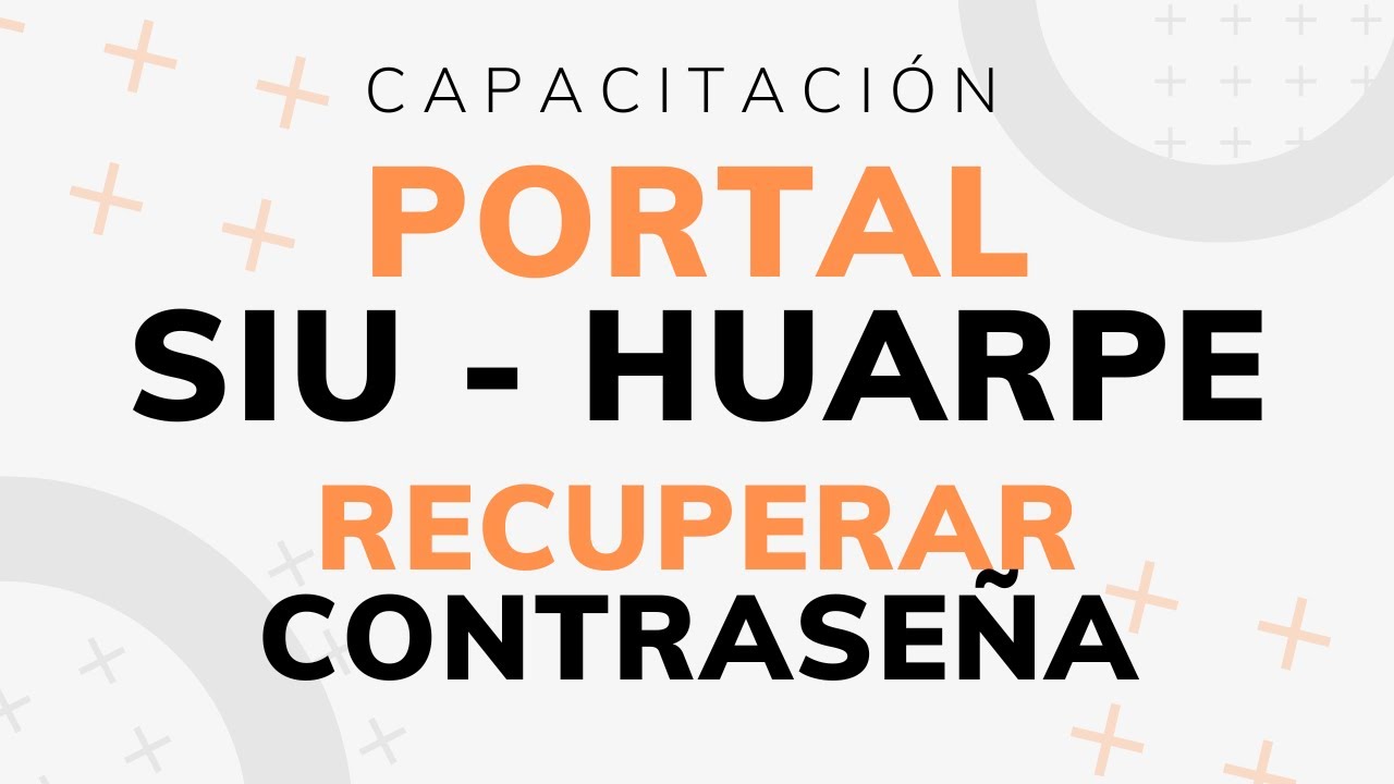 Guía para recuperar clave de acceso al Portal del empleado UNaM (Siu ...