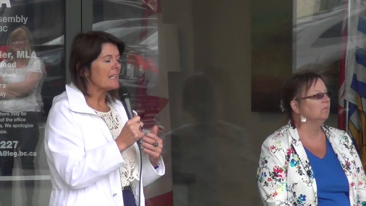 LTA Rally for Public Education: Sharon Gregson - YouTube
