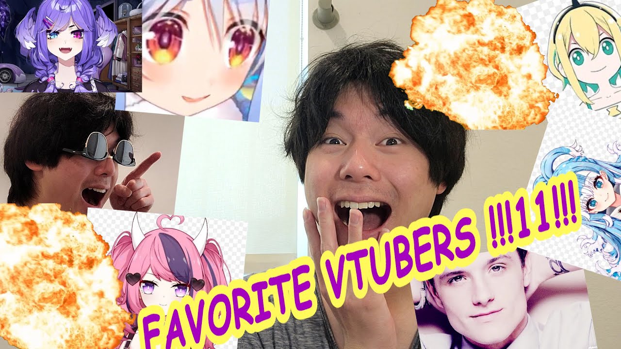 TOP 10 FAVORITE VTUBERS !!!111!!11!1 - YouTube