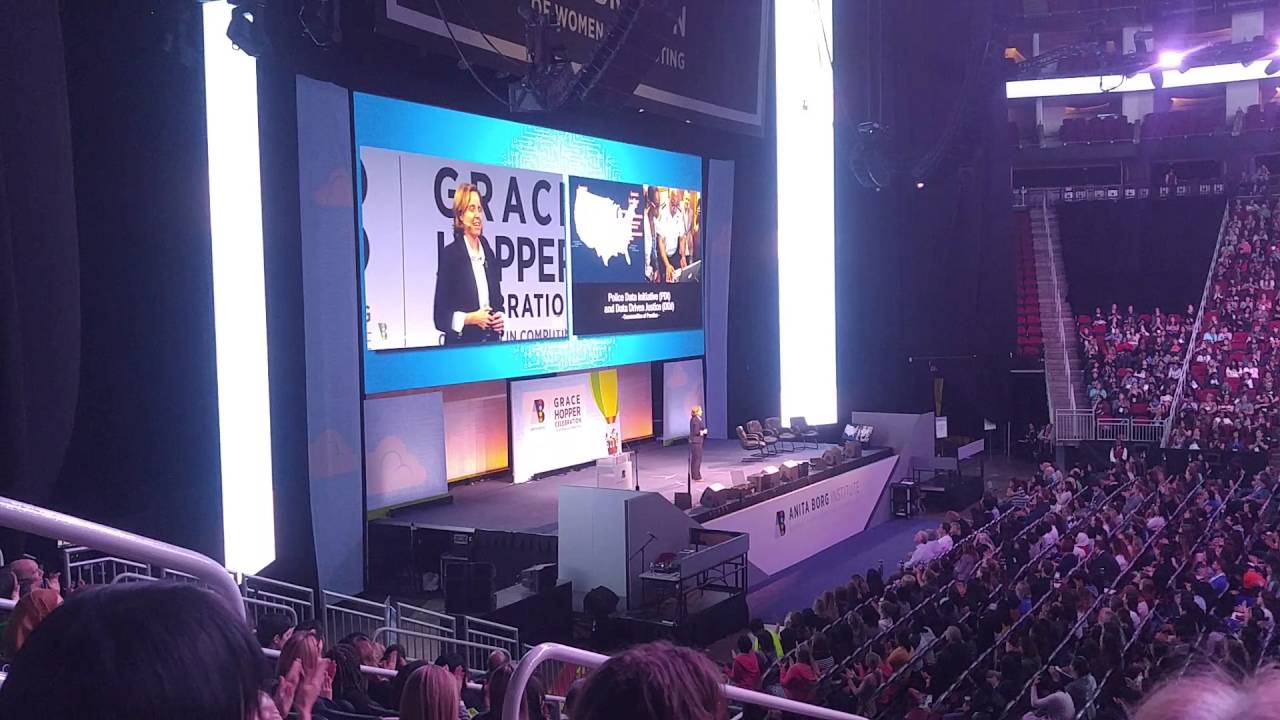 Megan Smith (US CTO) at Grace Hopper 2016 - YouTube