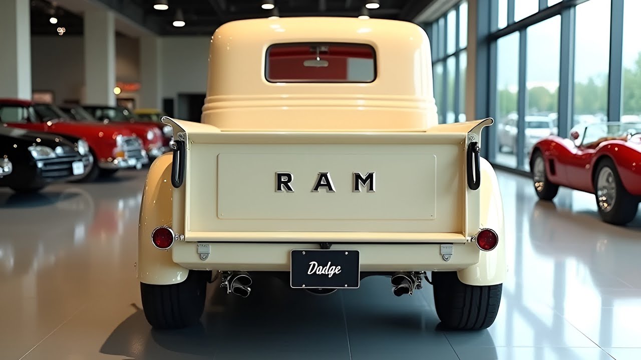 2025 Dodge Ram Vintage Pickup: The Perfect Blend of Classic & Modern ...