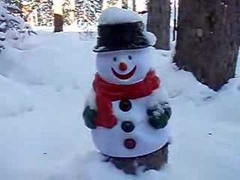 Dancing Snowman - YouTube