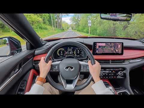 2027 Infiniti QX65 Autograph - POV Test Drive (Binaural Audio)