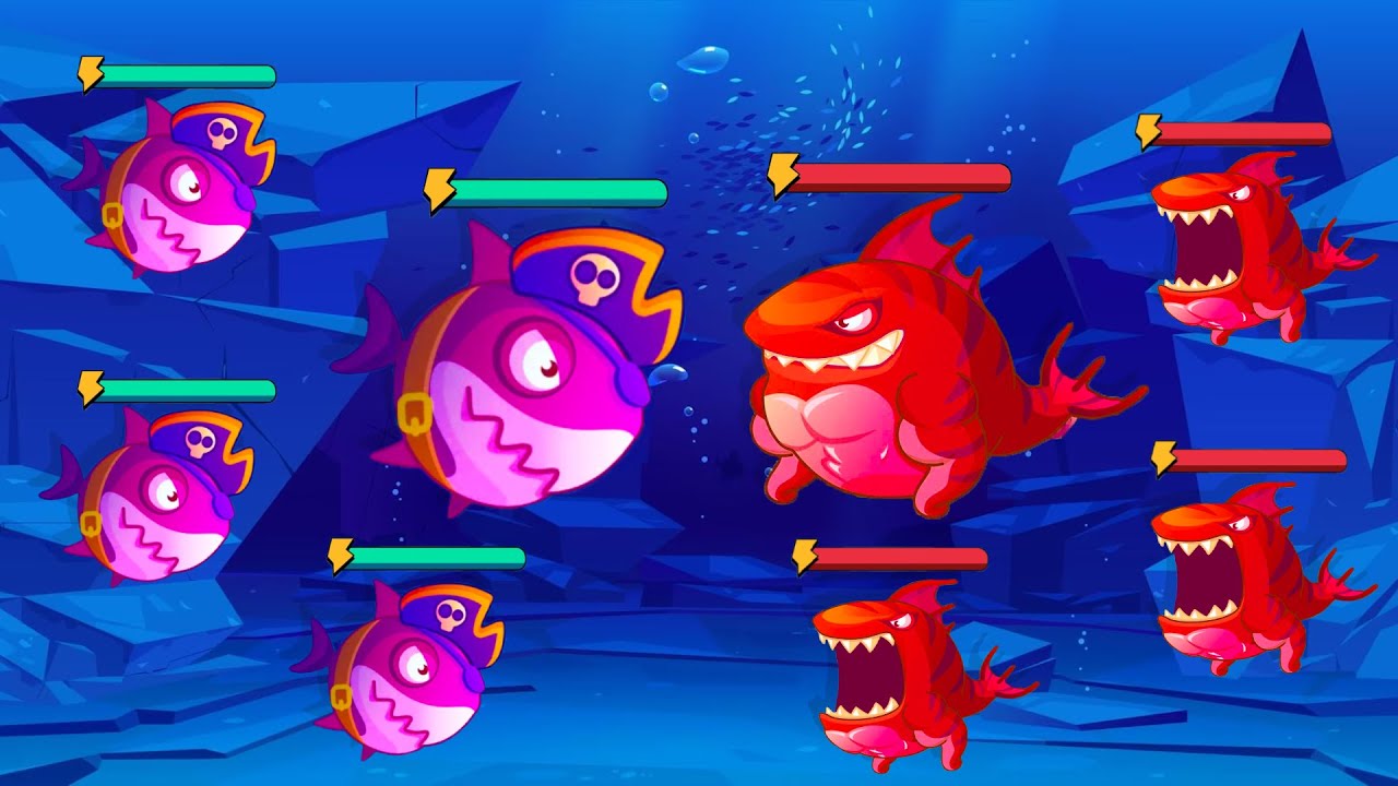 Mafia Shark - Under Ocean Fight in Fish Eaterio ( Part 2) Boss Fight ...