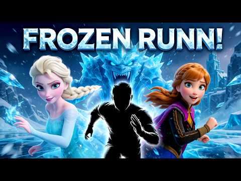 POV ❄️ FROZEN ESCAPE LAUF! ❄️👸 Immensives interaktives Aufwärmen | Virales interaktives Spiel | K...