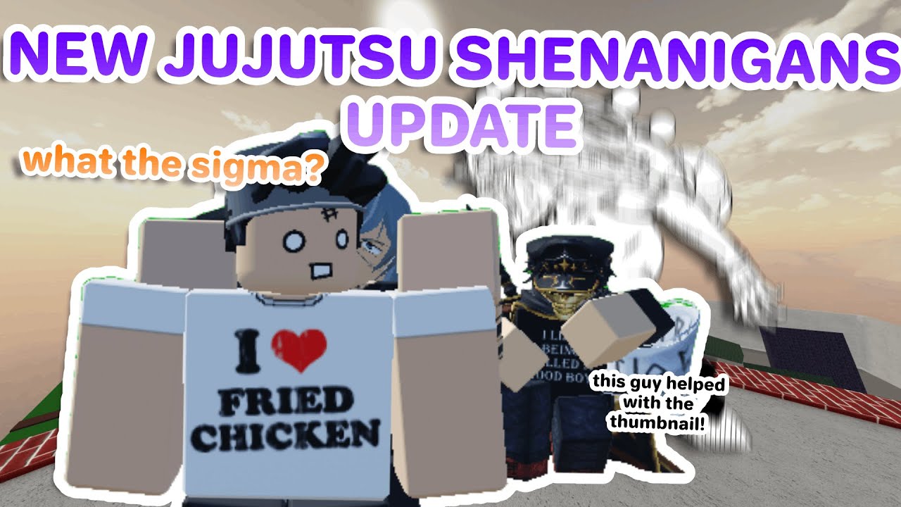 NEW JUJUTSU SHENANIGANS UPDATE (HUGE UPDATE) - YouTube