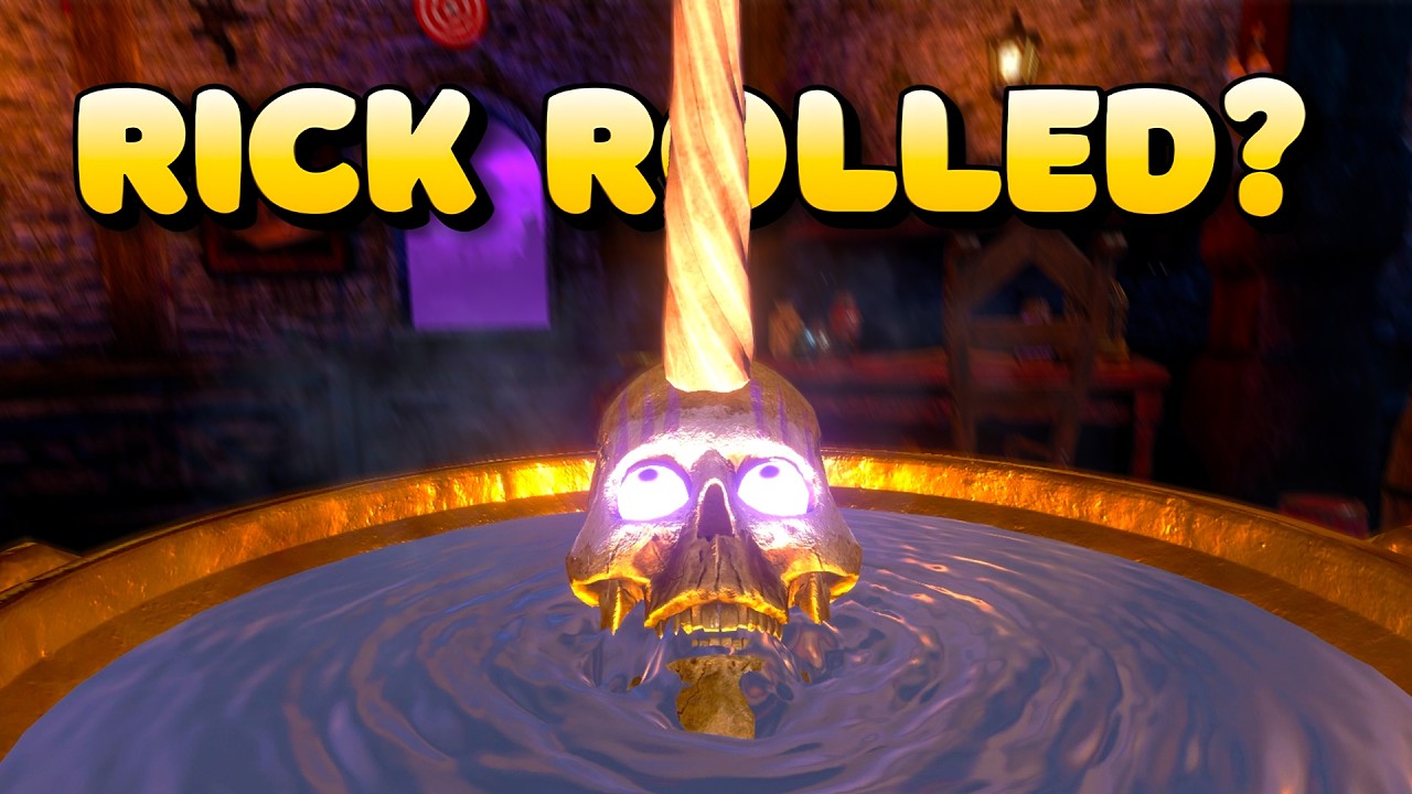 Getting Rick Rolled in VR? | Waltz of the Wizard VR Funny Moments - YouTube