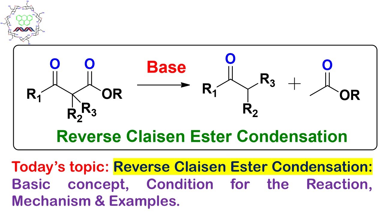 Reverse Claisen Ester Condensation: Basic concept, Condition for the ...