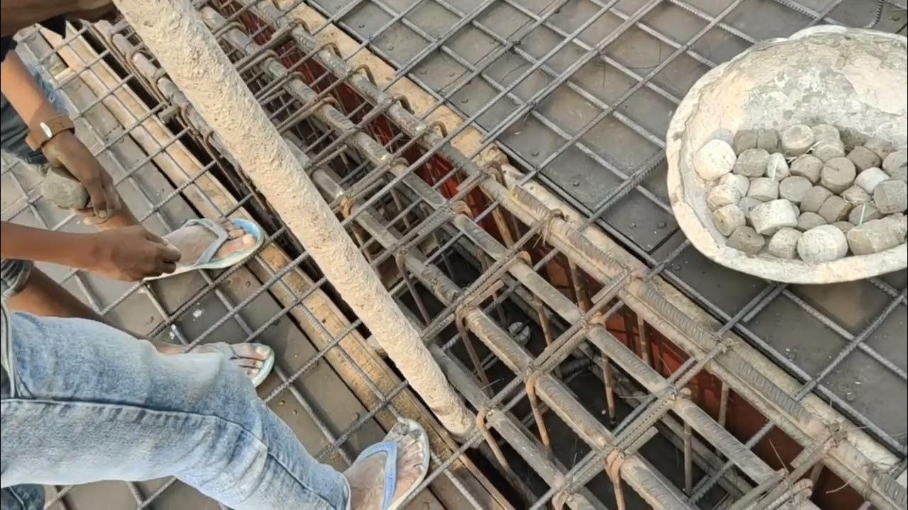 Live Beam Checking and Free Internship || All About Beam Reinforcement And Detail at Site - YouTube