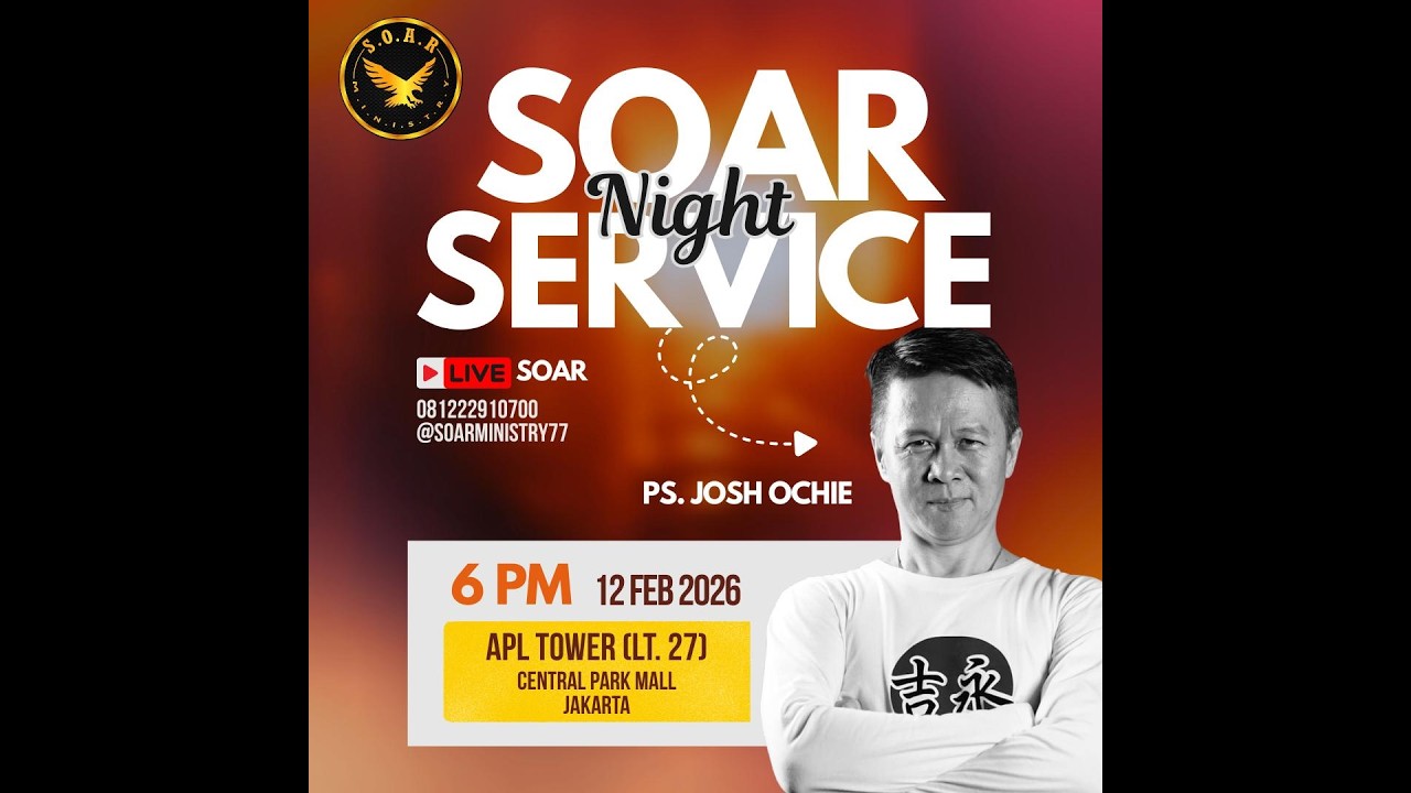 SOAR SERVICE NIGHT - Ps. Josh Ochie - YouTube