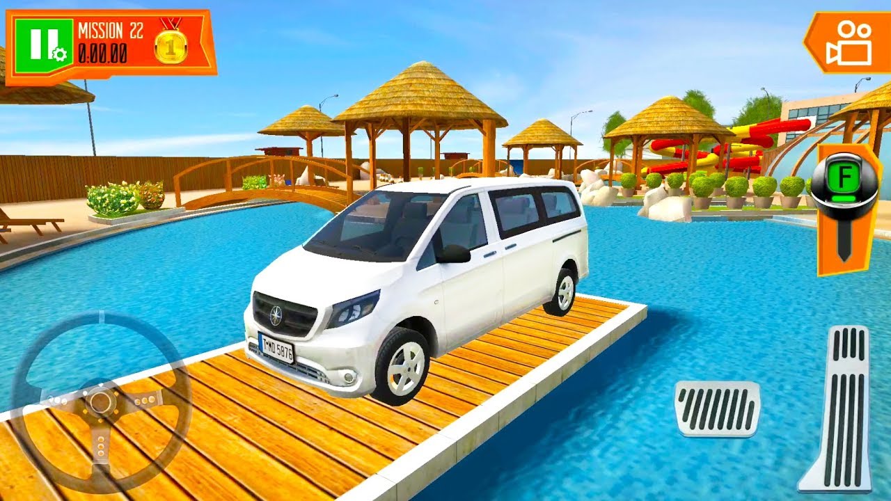 Mercedes Vito Van Driving #3 - Family Minibus Sim 3D - Android iOS ...