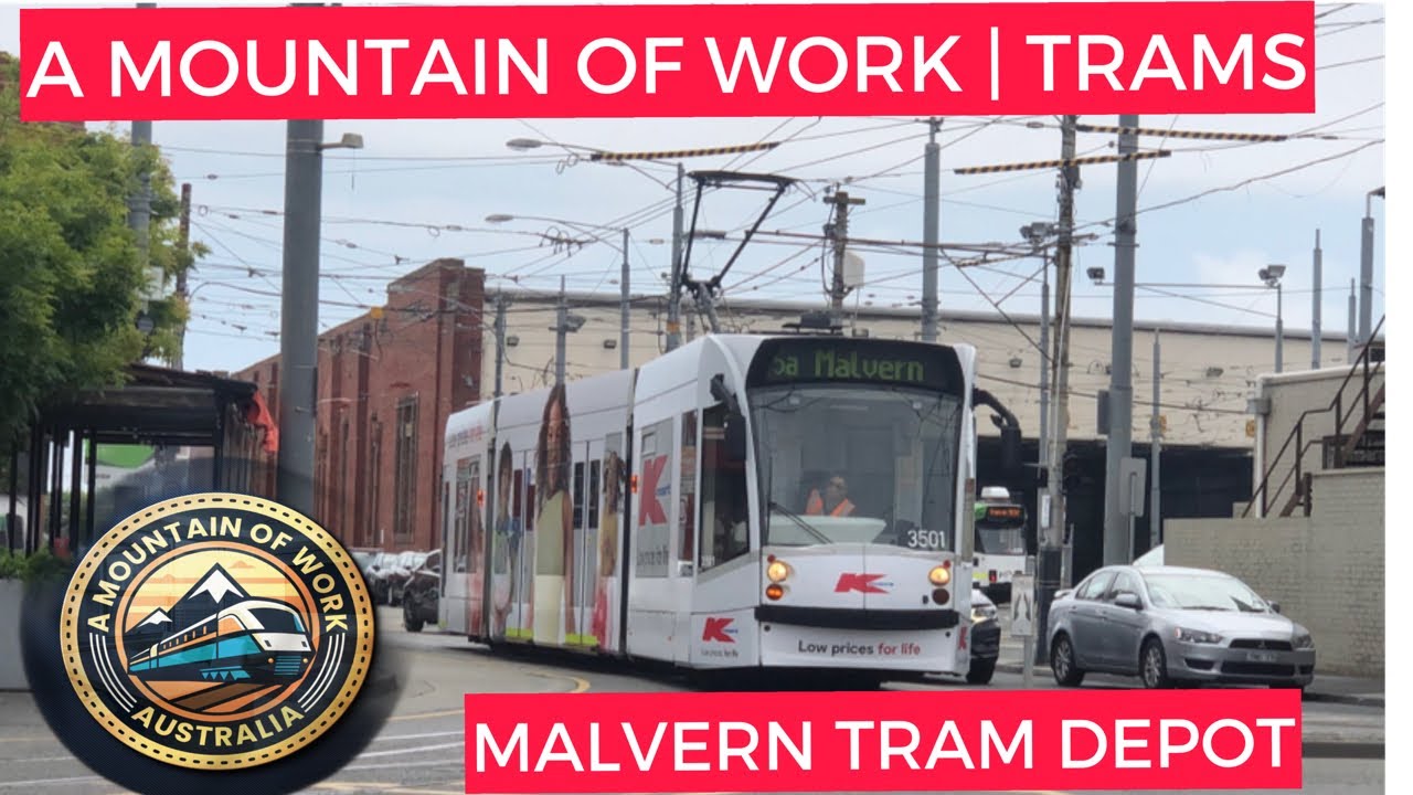 Malvern Tram Depot | VIC | Trams/Light Rail - YouTube
