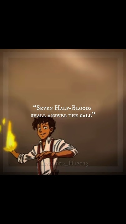 “Seven half-bloods shall answer the call…” #capcutedit #youtubeshorts ...