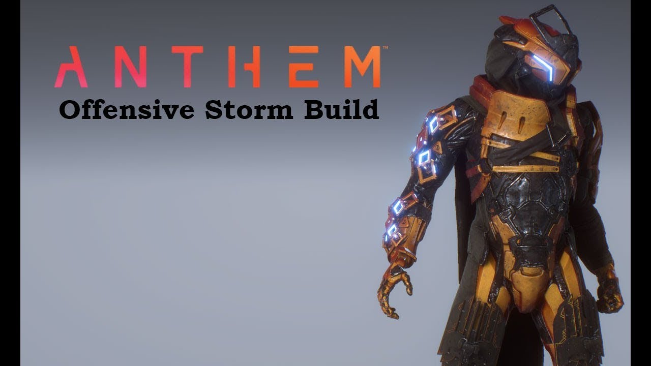 Offensive Storm Build (Current) - Anthem PC - YouTube