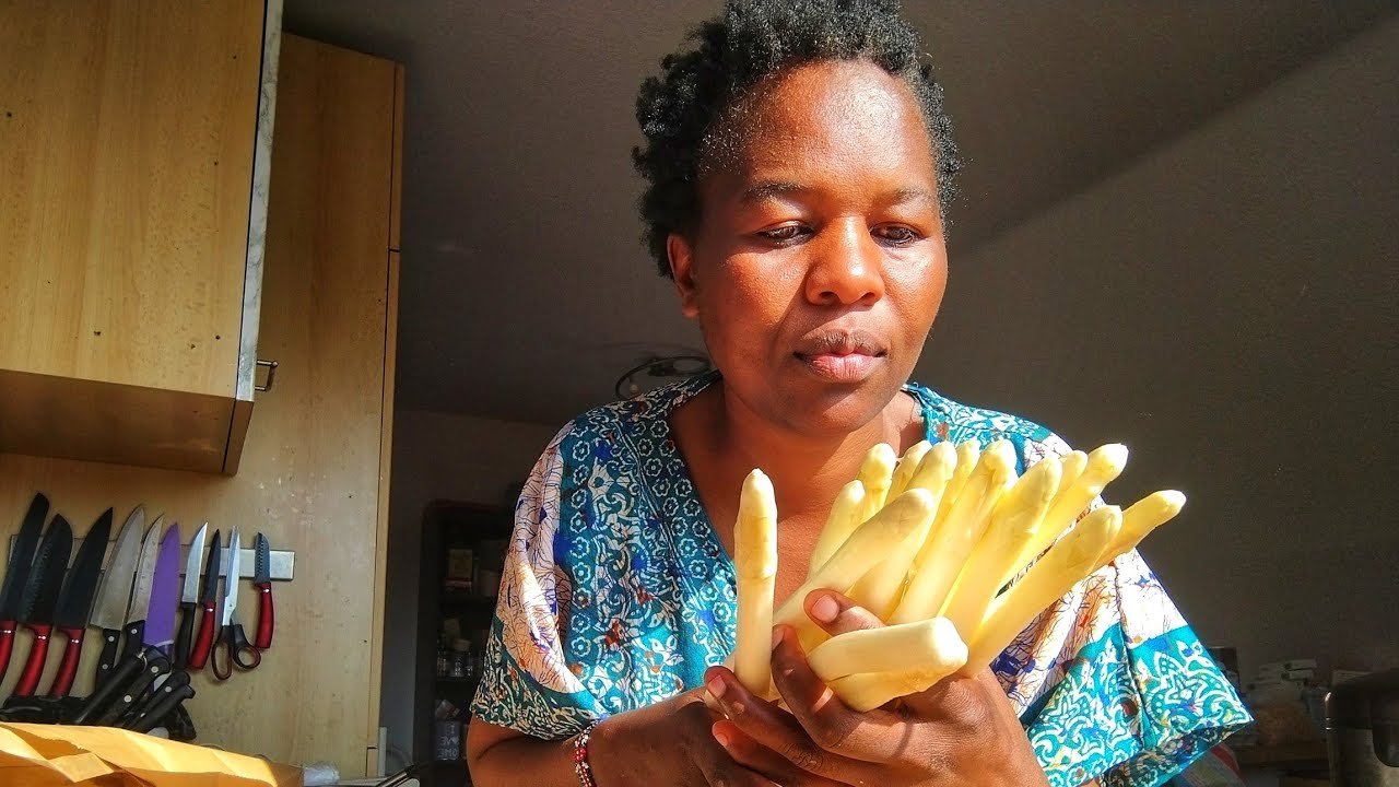 My German Husband Cooking German Traditional food Asparagus //First Day ...