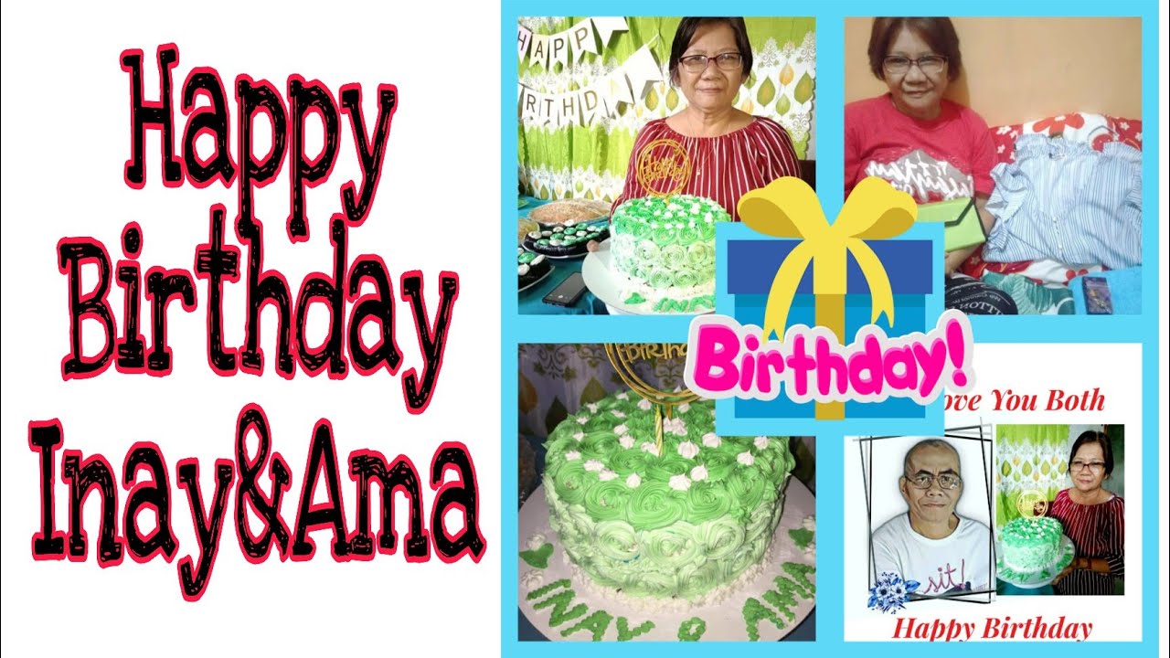 ..HAPPY BIRTHDAY INAY&AMA.. - YouTube