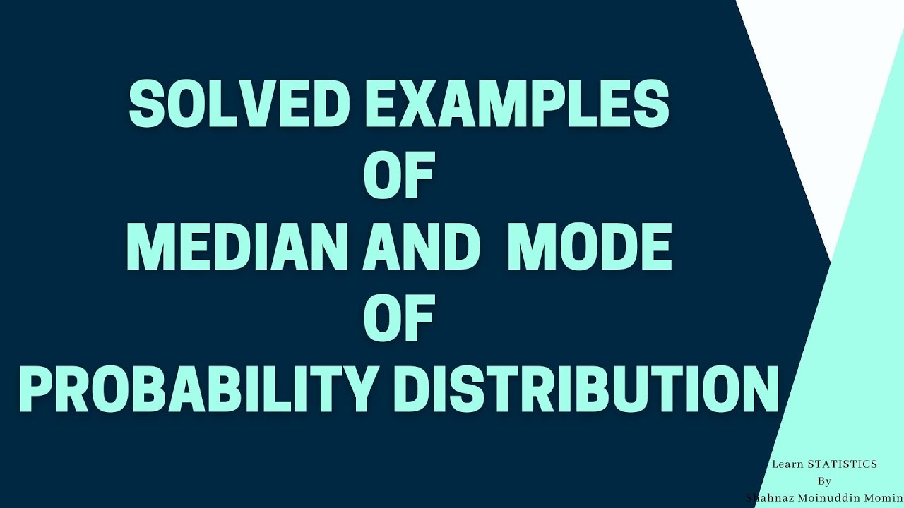 Solved Examples Of Median Probability Distribution Solved Examples Of solved-examples-of-median-probability-distribution-solved-examples-of