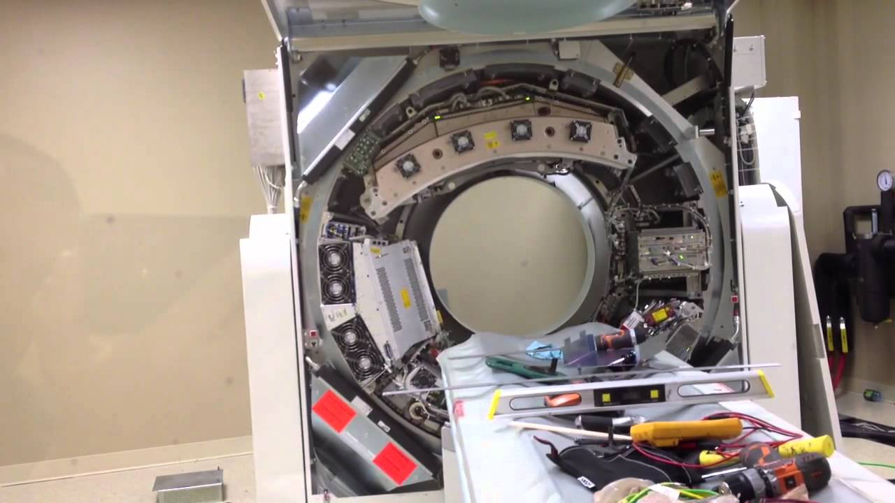 St Joseph's imaging gantry - YouTube