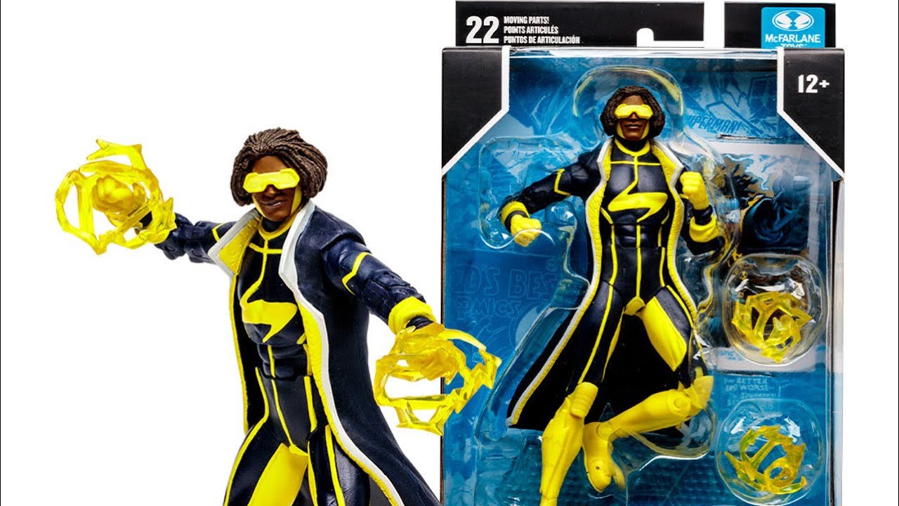 Unboxing McFarlane Toys DC Multiverse Static Shock - YouTube