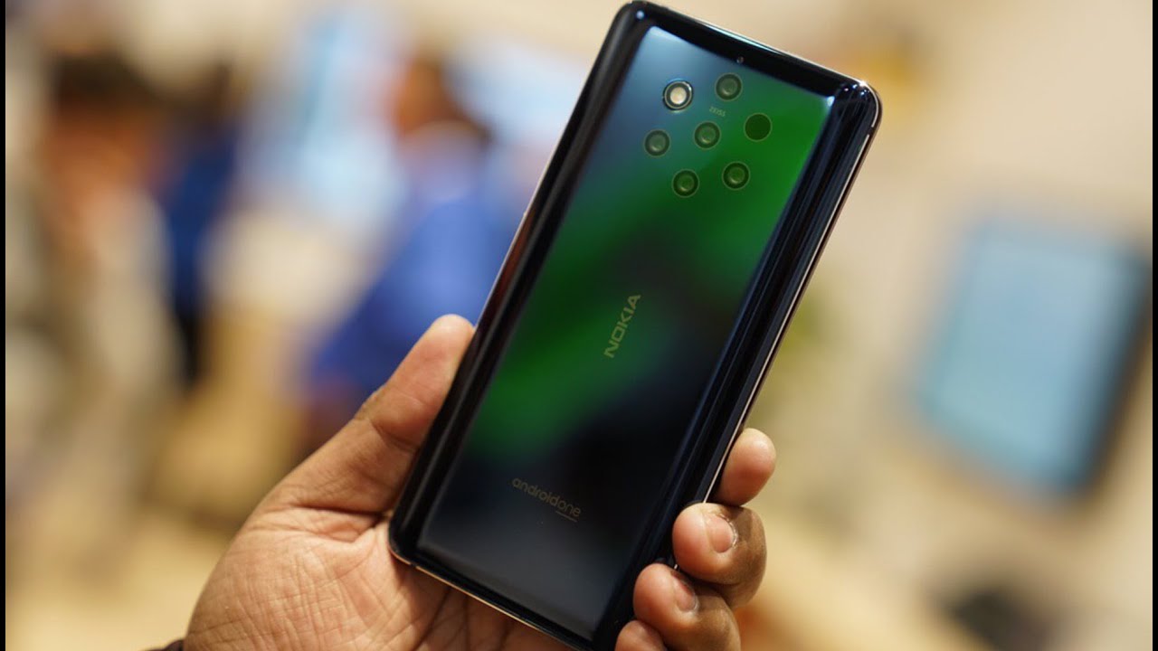 Nokia 9 PureView Hands on - penta camera dynamic range monster - YouTube