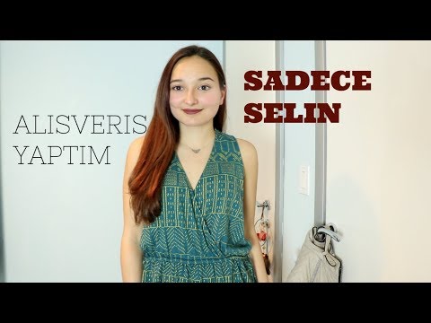 ALIŞVERİŞ VE KIYAFET DENEME VIDEOSU | Stajım icin