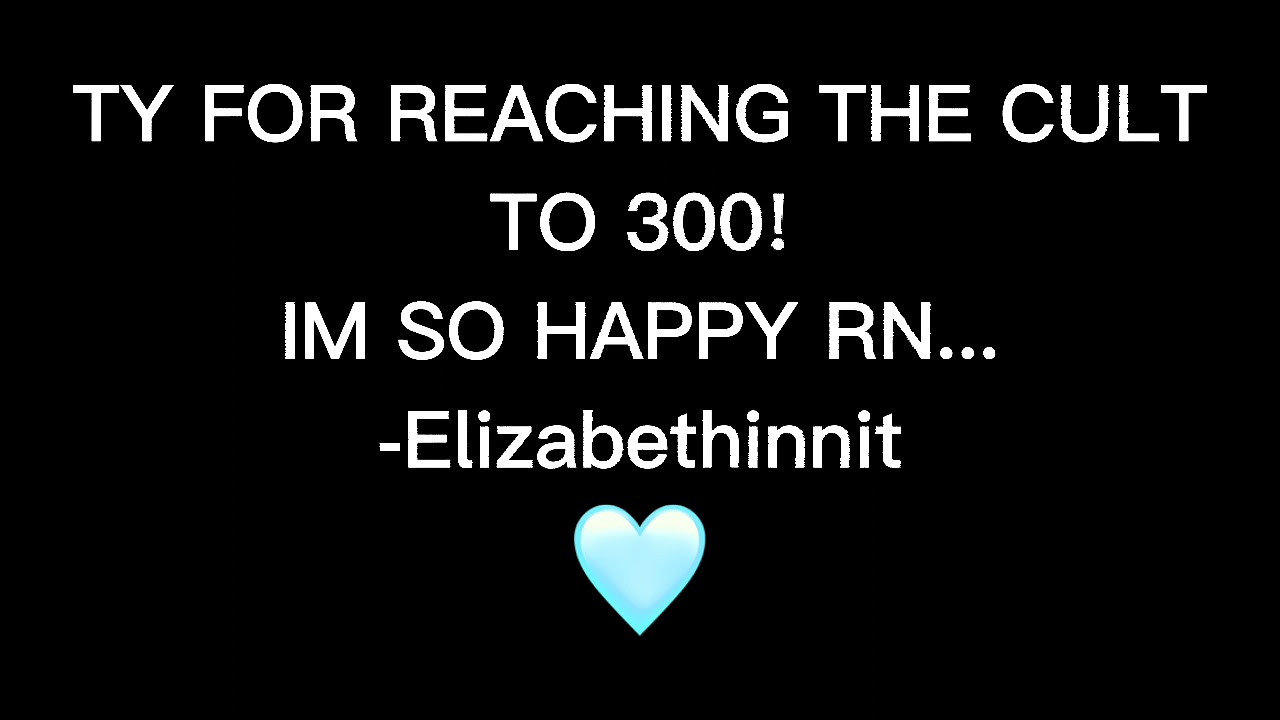 HAPPY CULT 300!!! - YouTube