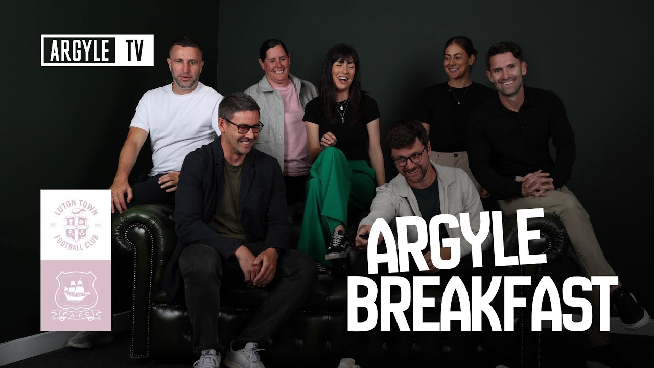 Argyle Breakfast | Luton Town v Argyle - YouTube