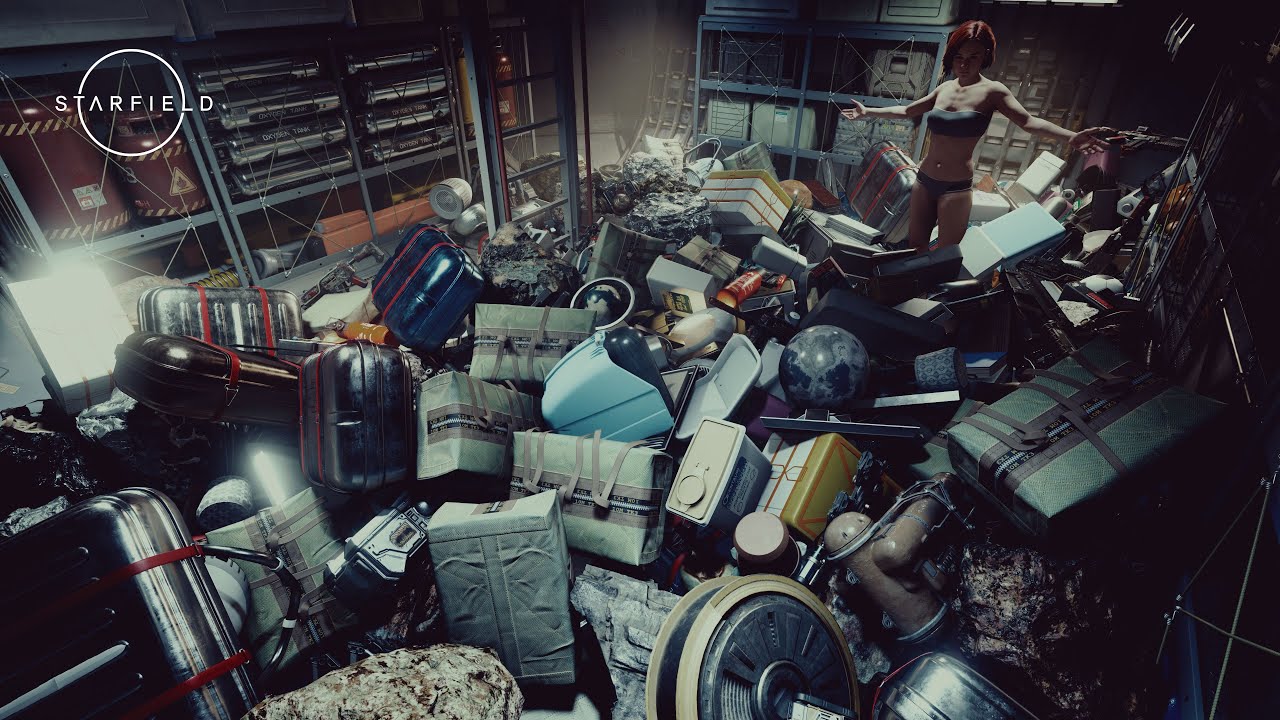 Starfield - Drop ALL 714 ITEMS (2421 Mass) at once (PC Steam) - YouTube