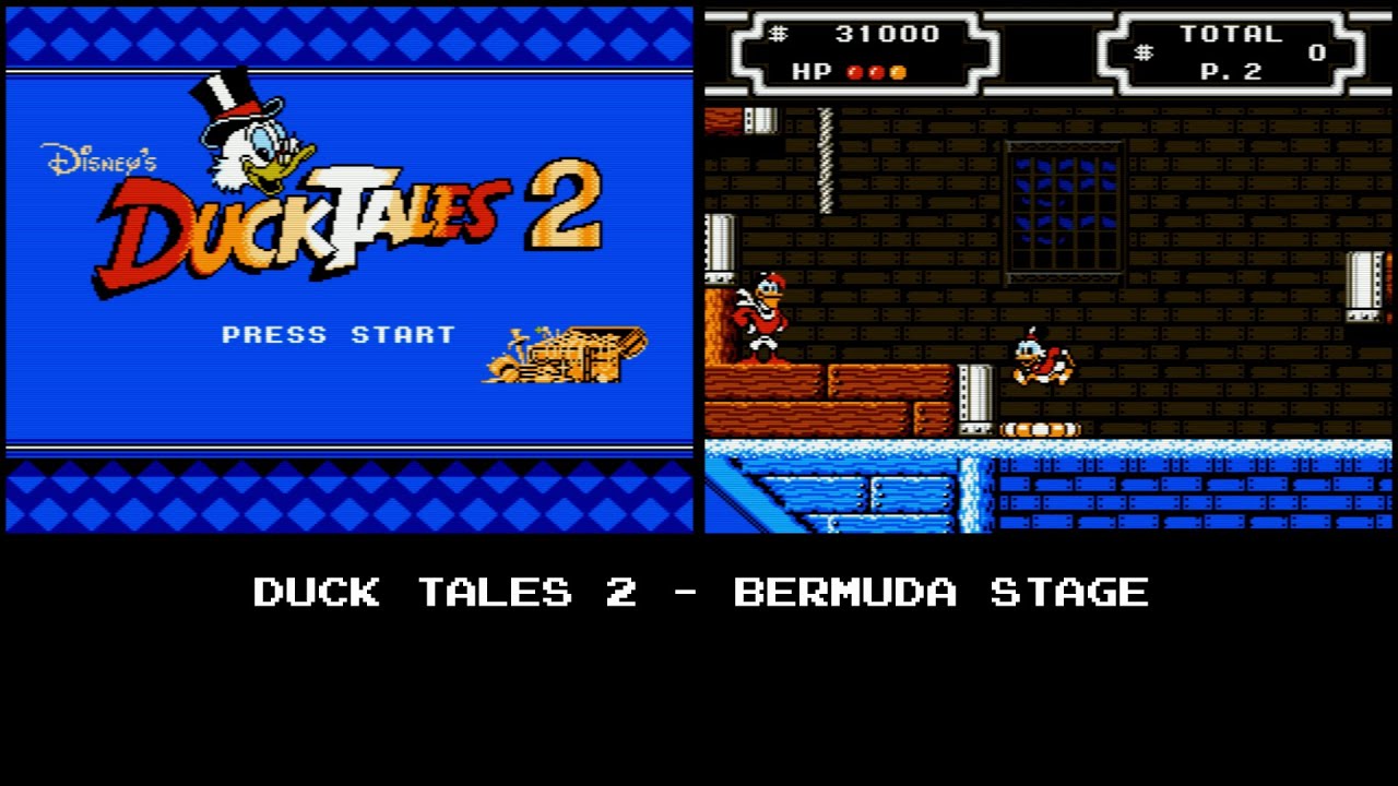 Duck Tales 2 (NES) - Bermuda Stage - YouTube