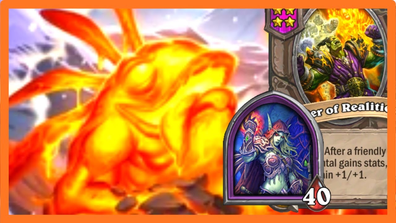 REALITY MASTER MAGMALOC - Sylvanas [Hearthstone Battlegrounds] - YouTube