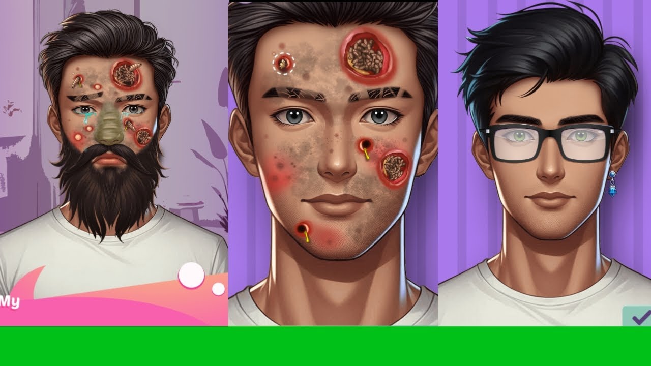 From impure boy to prize boy. #treatment #asmr #treatment_game - YouTube